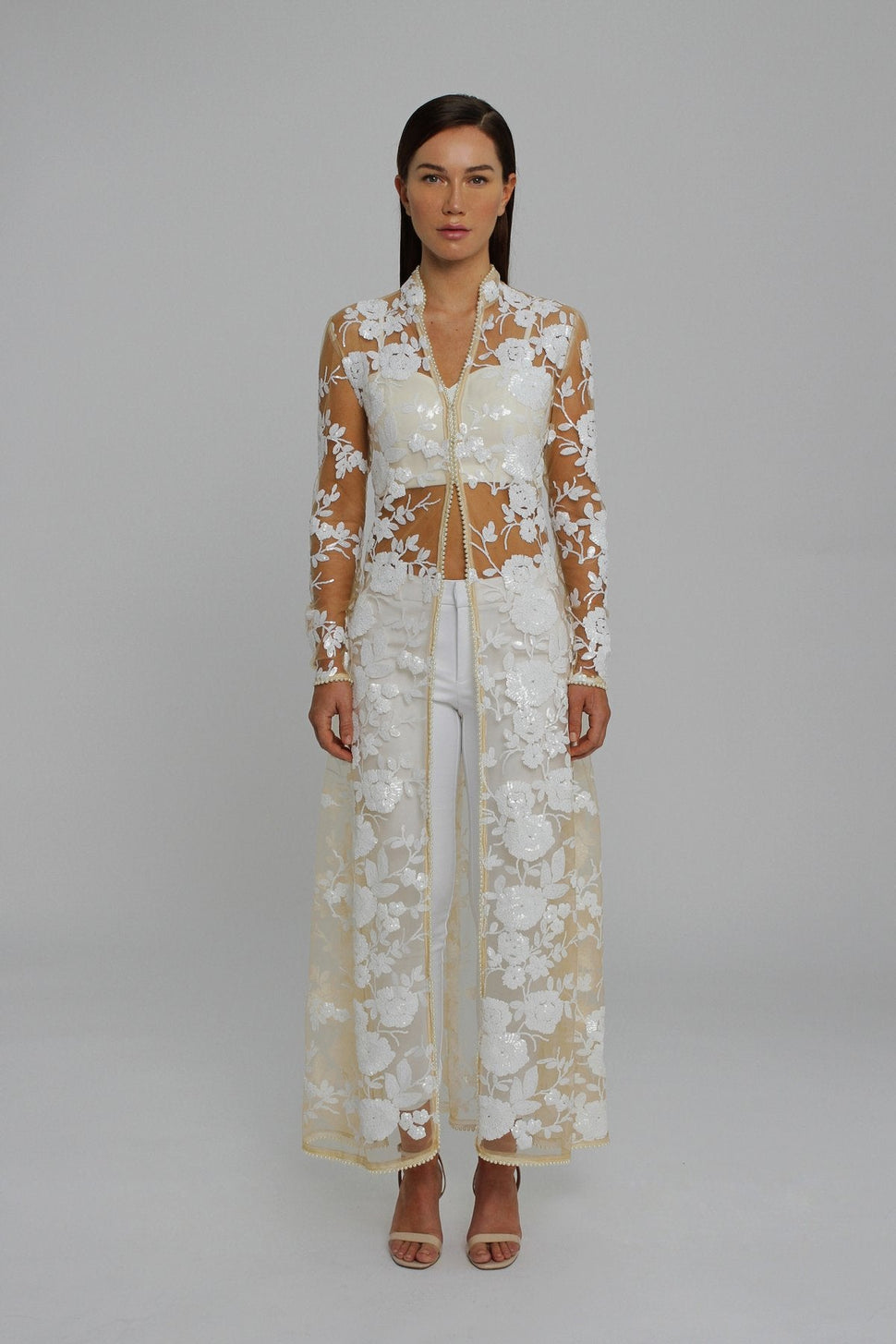 Signature White Sequin Jacket I A Timeless Classic – UME London